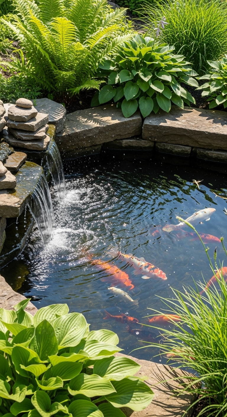 10 Beautiful Above Ground Koi Pond Ideas for Your Backyard