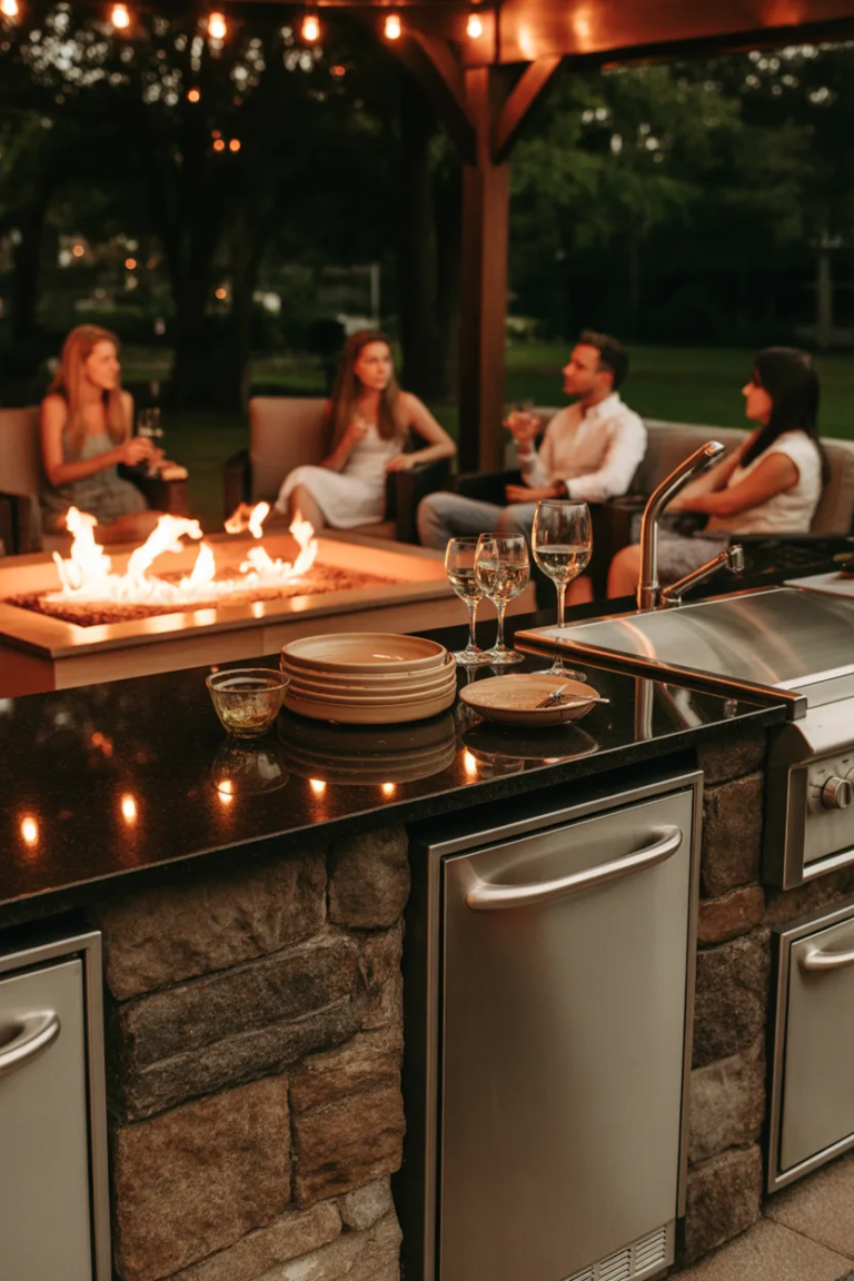 17 Outdoor Kitchen Ideas for Fun Nights